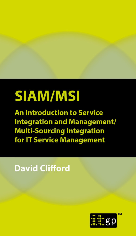 SIAM-MSI – An Introduction to Service Integration and Management-Multi ...