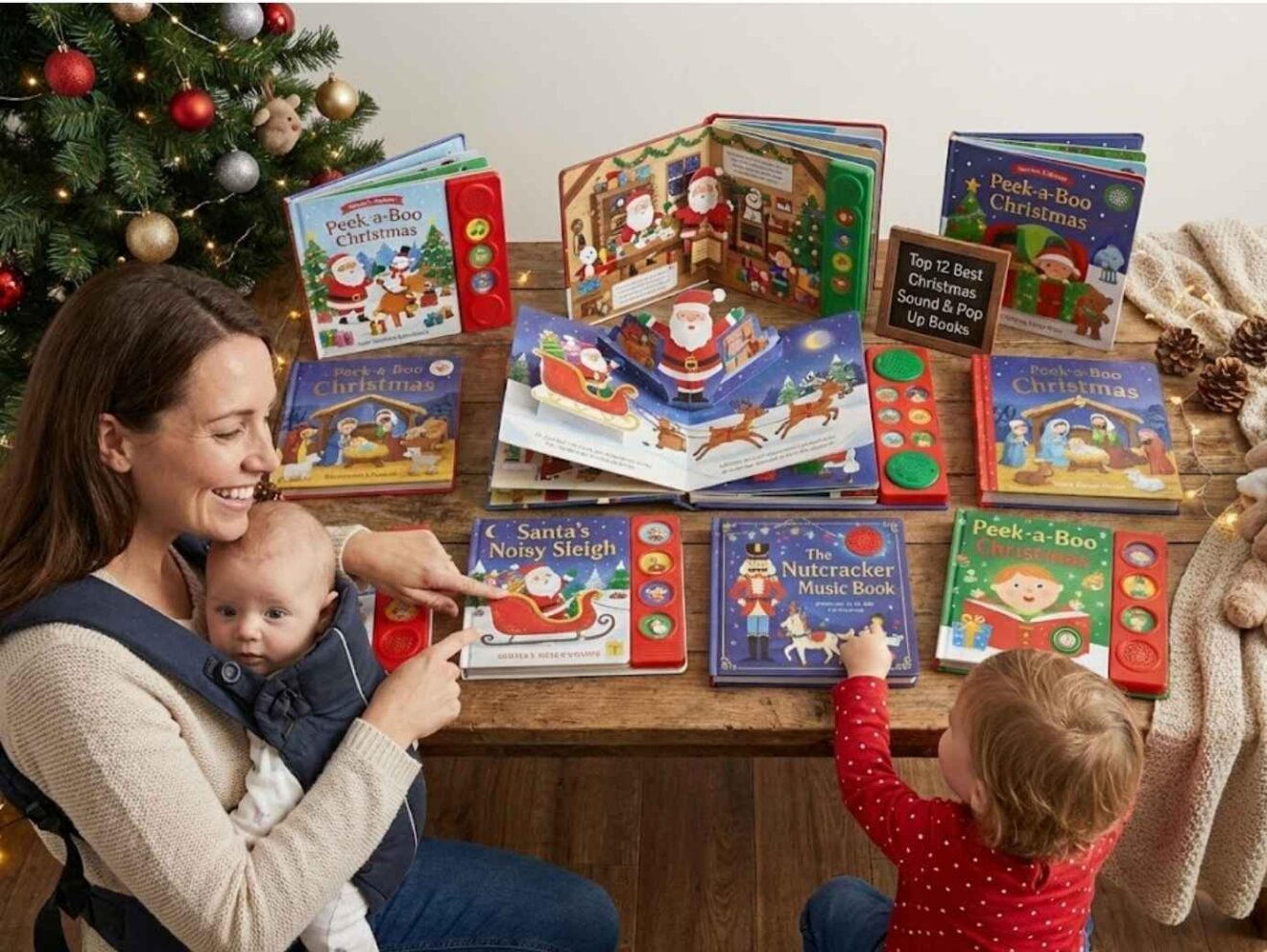 Best Christmas Sound & Pop Up Books for Babies 2025